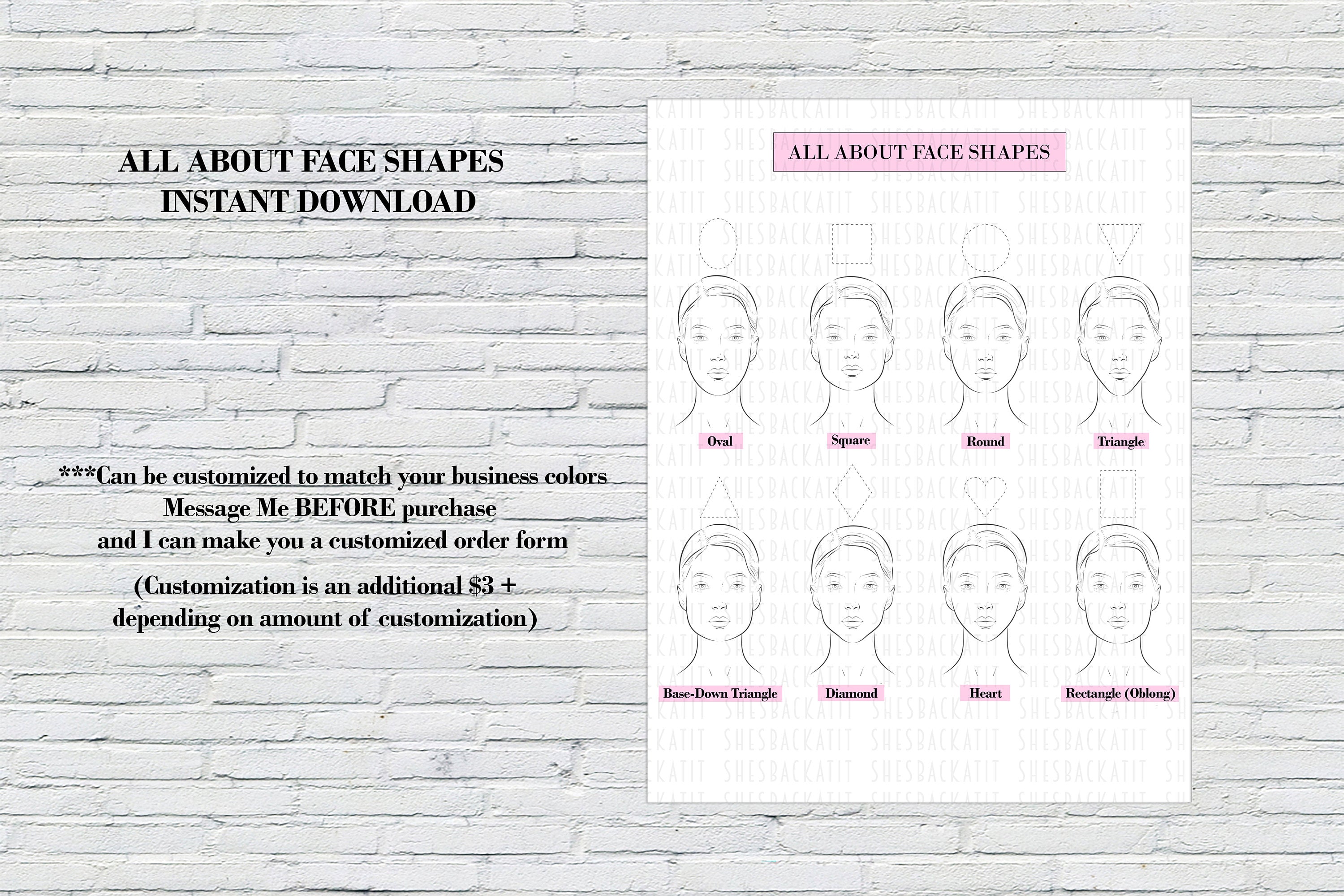 Face Shape Chart